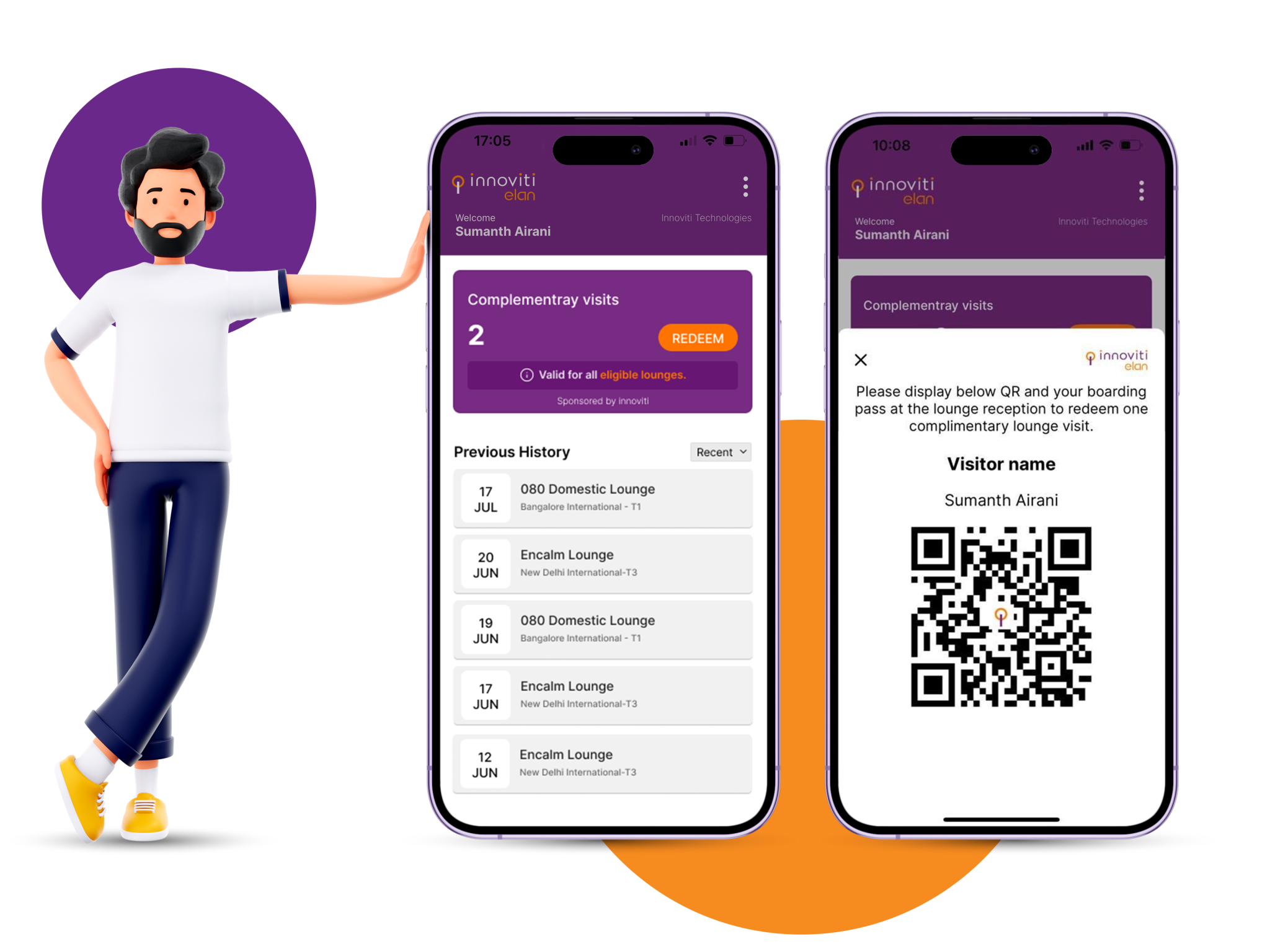Innoviti elan: India's best airport lounge access network platform Innoviti elan: India's best airport lounge access network platform